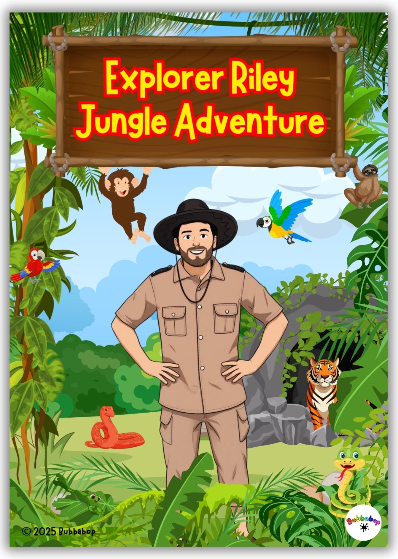 Explorer Riley: Jungle Adventure (PDF) – Bubbabop